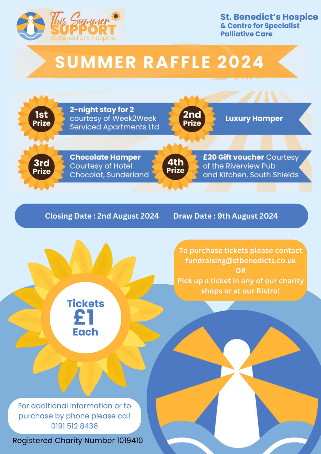 Summer Raffle 2024 - St Benedict's