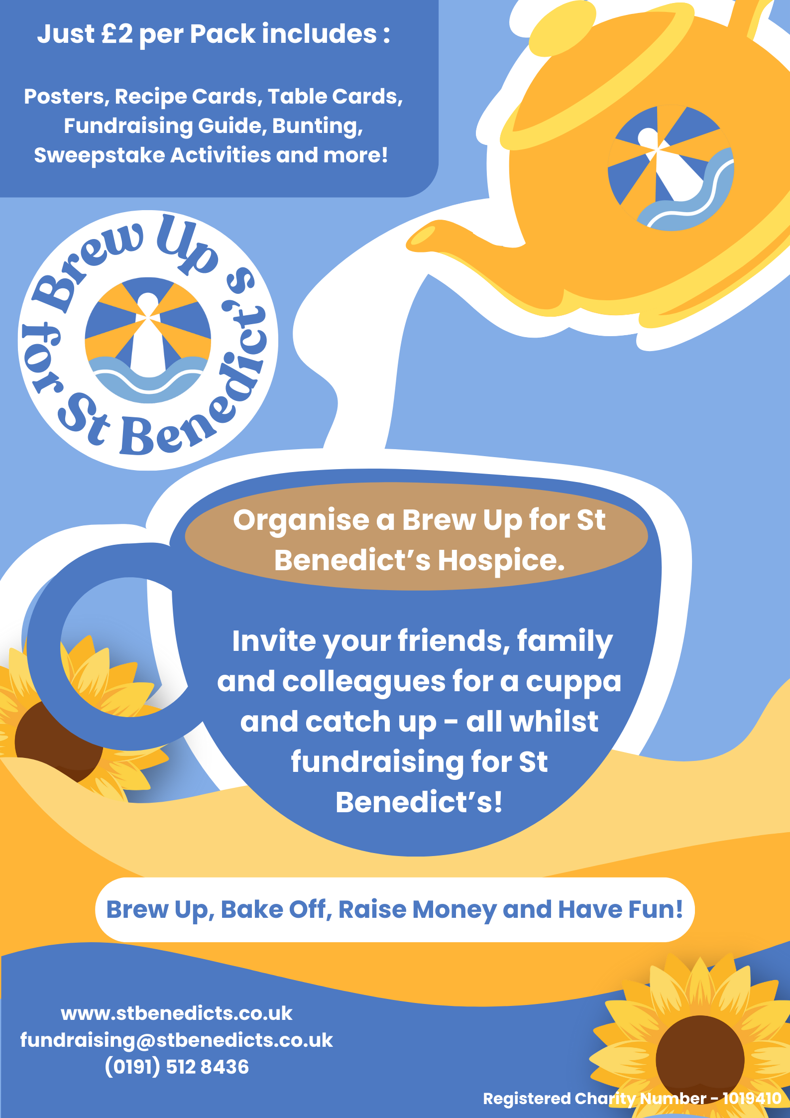 St Benedict's Brew Up Fundraising Pack - St Benedict's