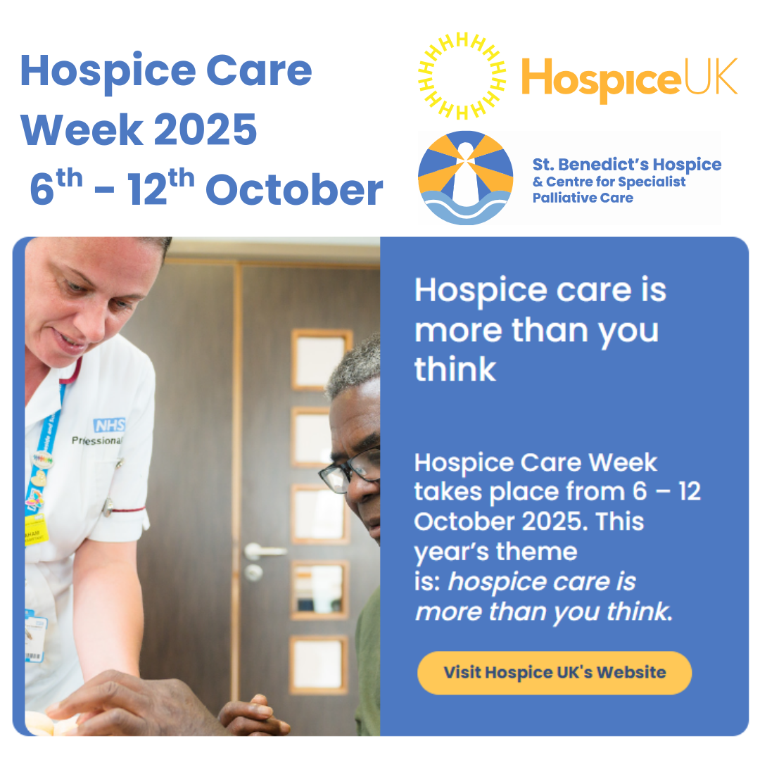 Hospice Care Week 2025 - St Benedict's